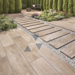 Nordic Light Wood Effect Porcelain - 20mm - 1200x400mm - Melton Stone